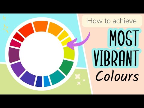 What is a SPLIT PRIMARY colour palette?
