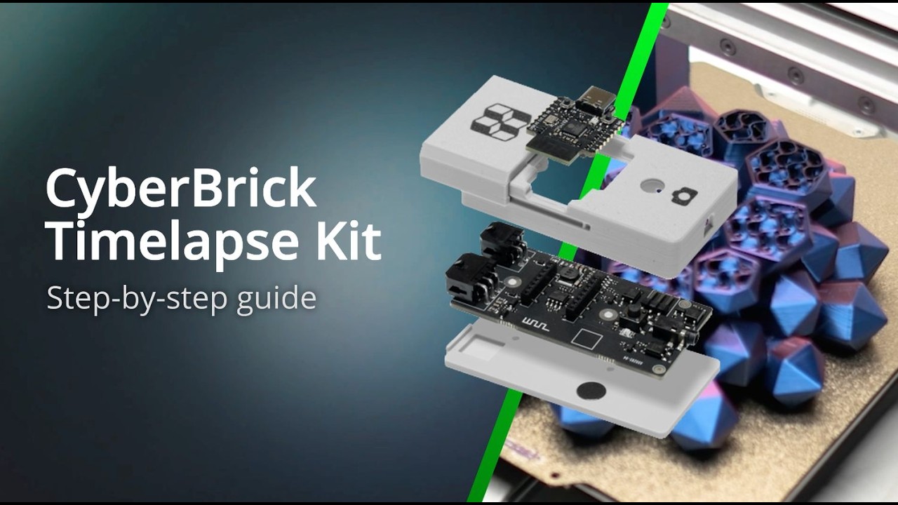CyberBrick Timelapse Kit Guide | Complete Step-by-Step Assembly & Setup