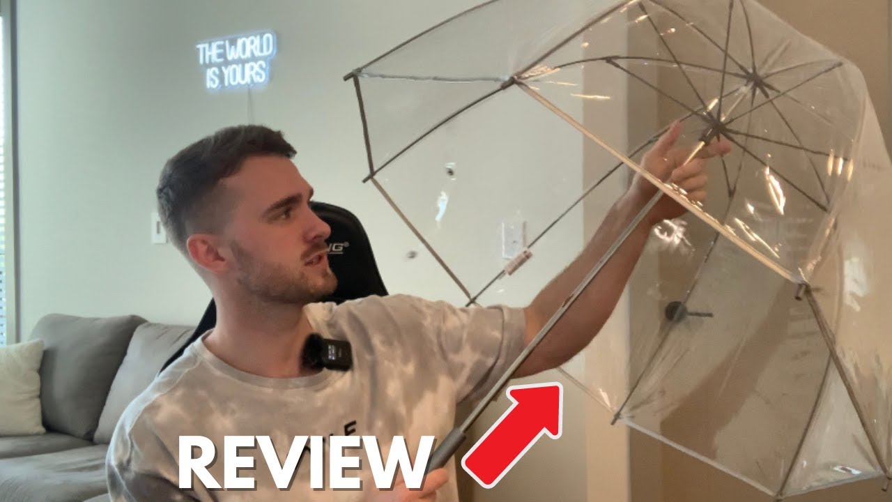 totes Clear Bubble Umbrella Review (Dome Coverage)