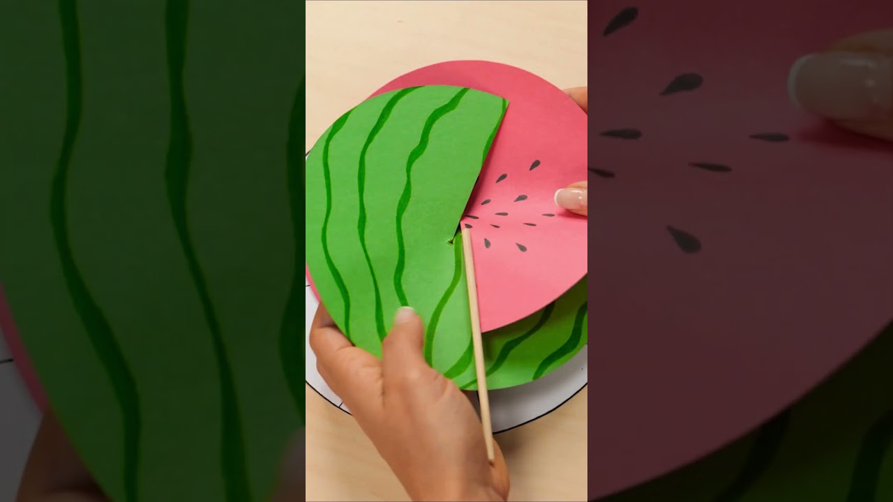 Spin & Learn Fractions! 🍉 A Fun Way to Learn Math ✖️➕ #math #crayola #learning