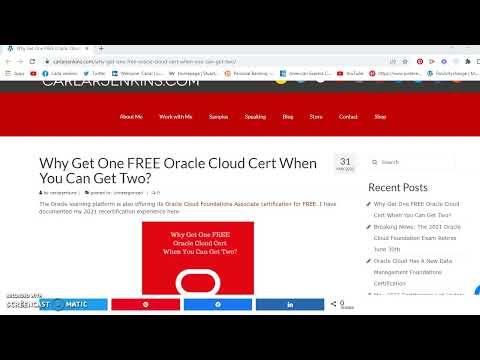 Why Get One FREE Oracle Cloud Cert When You Can Get Two?