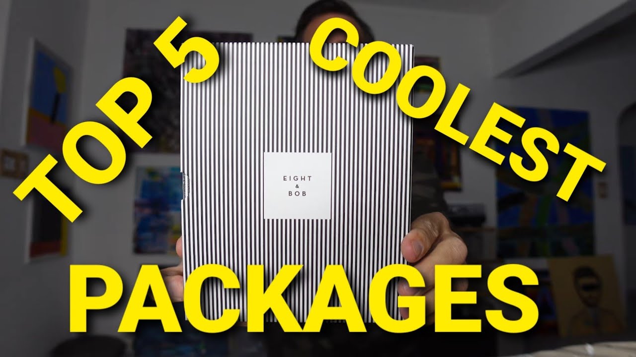 MY TOP 5 COOLEST FRAGRANCE PACKAGES!  THE 5 BEST PRESENTATIONS IN MY COLLECTION