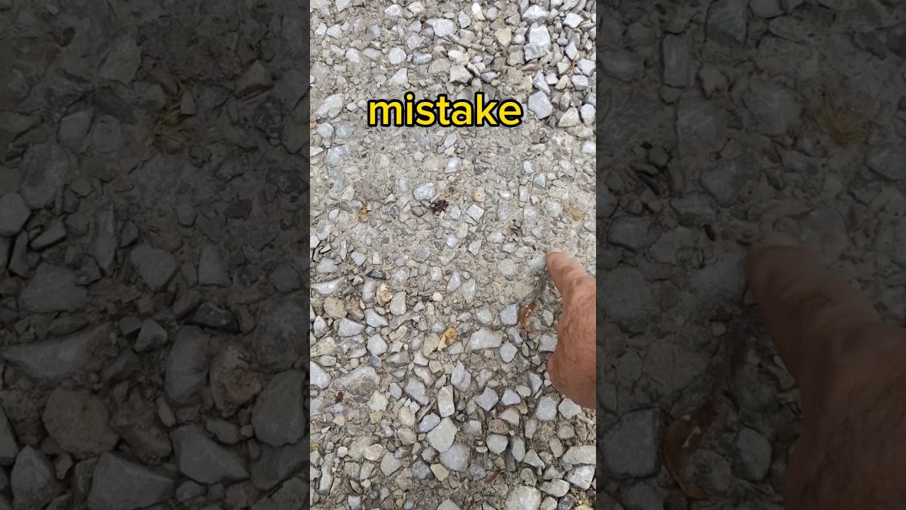 Biggest Gravel Driveway Mistake People Make! #graveldriveway