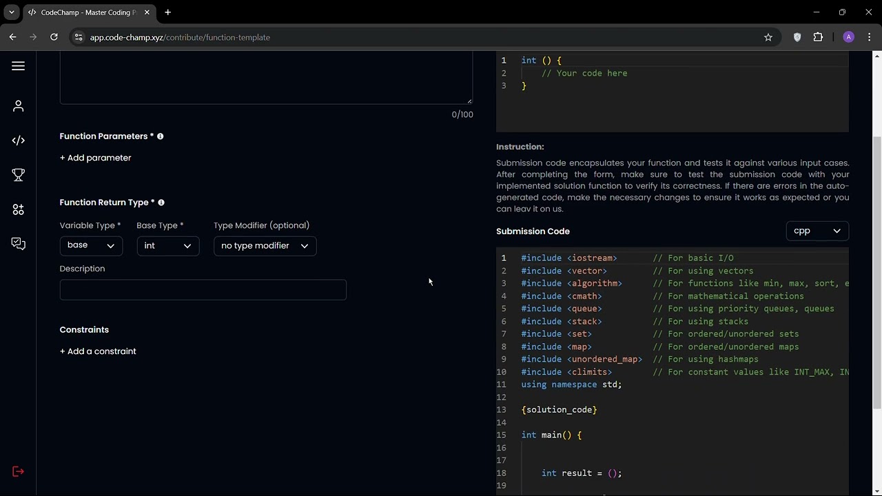Code Champ - Competitive Coding Platform