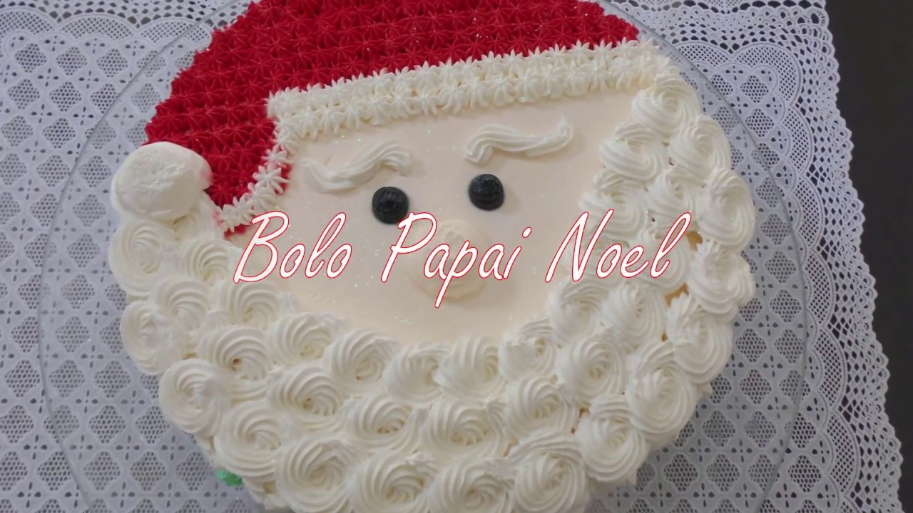 Christmas cake - Santa Claus cake decorating