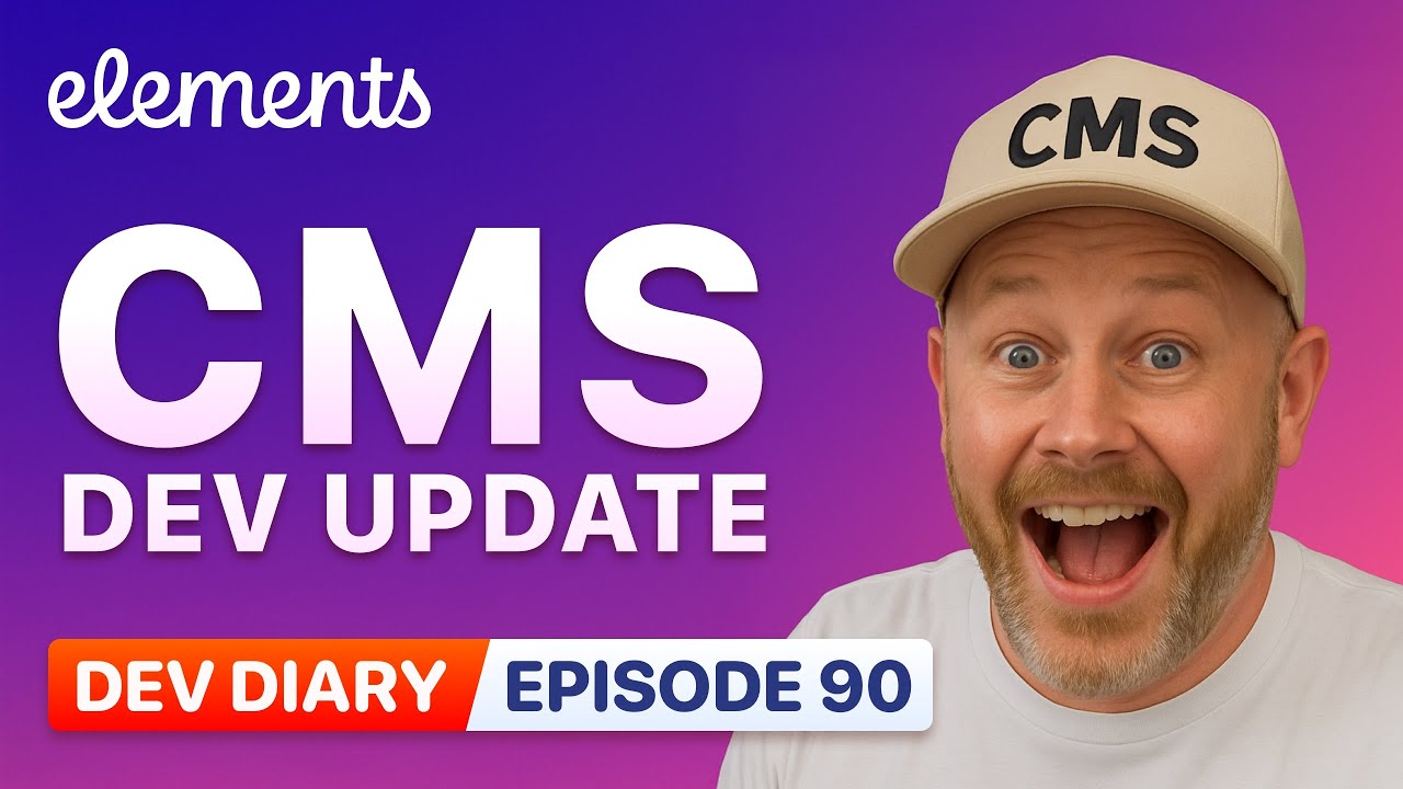 Dev Diary 90 - The CMS update you've all been waiting for!