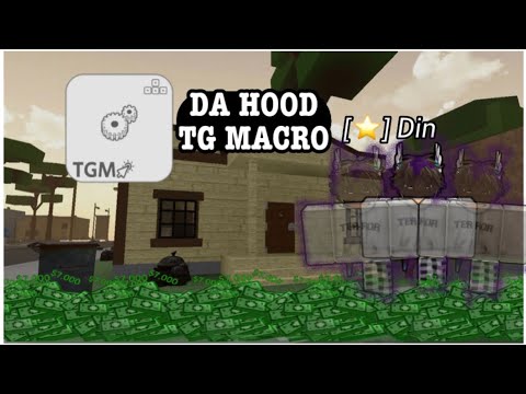 ⭐️ BEST DA HOOD MACRO⭐️ [TG MACRO] SETTINGS!✅ #dahood