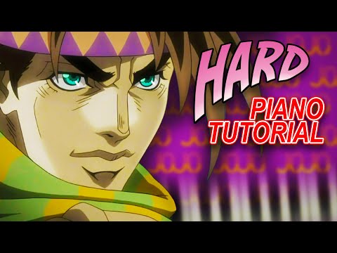 Joseph Joestar’s Theme (from JoJo’s Bizarre Adventure) – Piano Tutorial ...