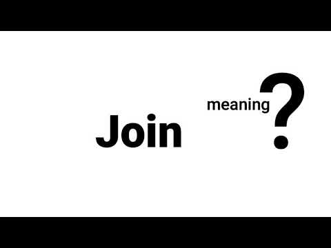 Join Meaning Definition | EWM-English Word Meaning