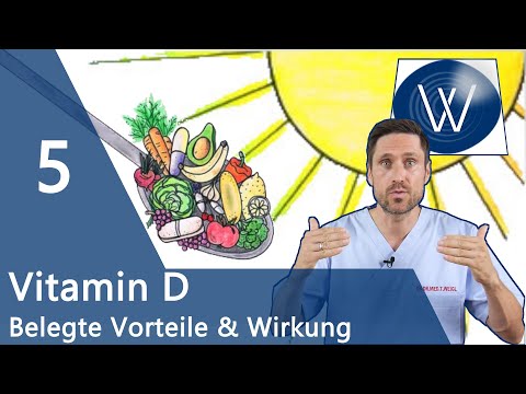 Vitamin D: 5 Vorteile der Calciferole Vitamin D2 + D3 - Evidenzbasierte Wirkung vom Sonnenvitamin