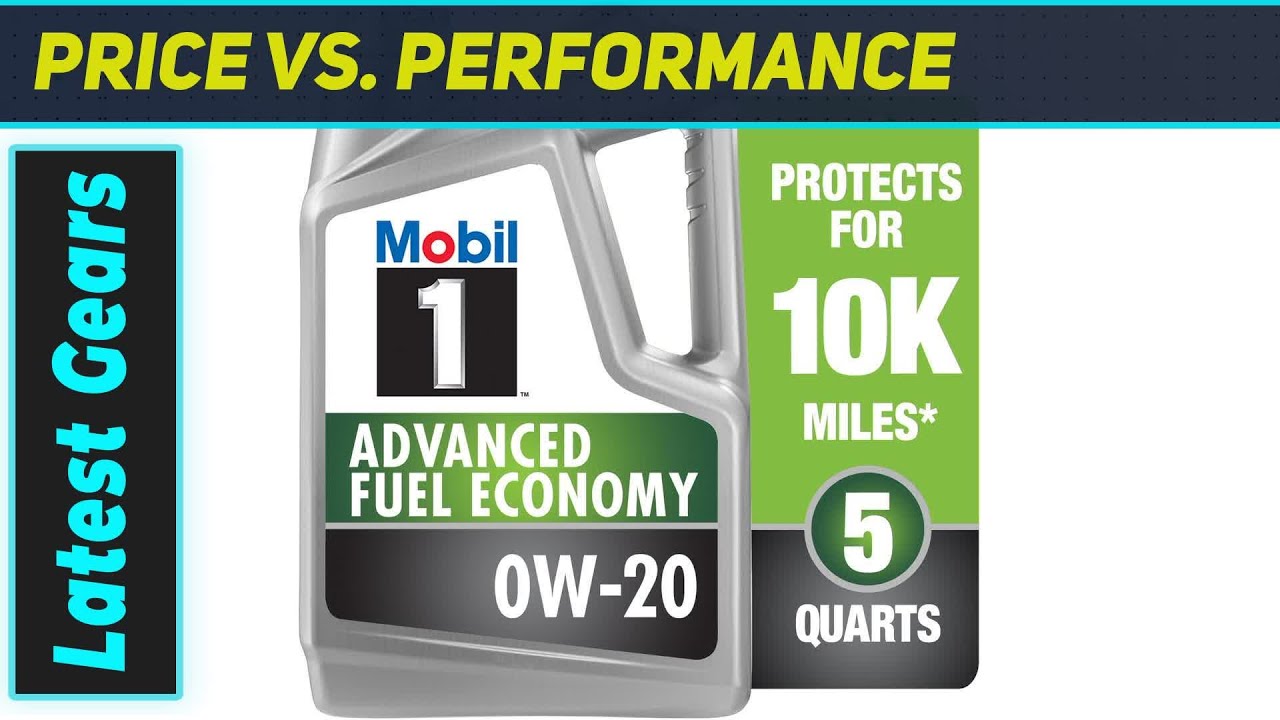 Mobil 1 0W-20: Best Synthetic Oil for Fuel Economy?