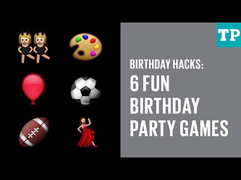 6 fun birthday party games