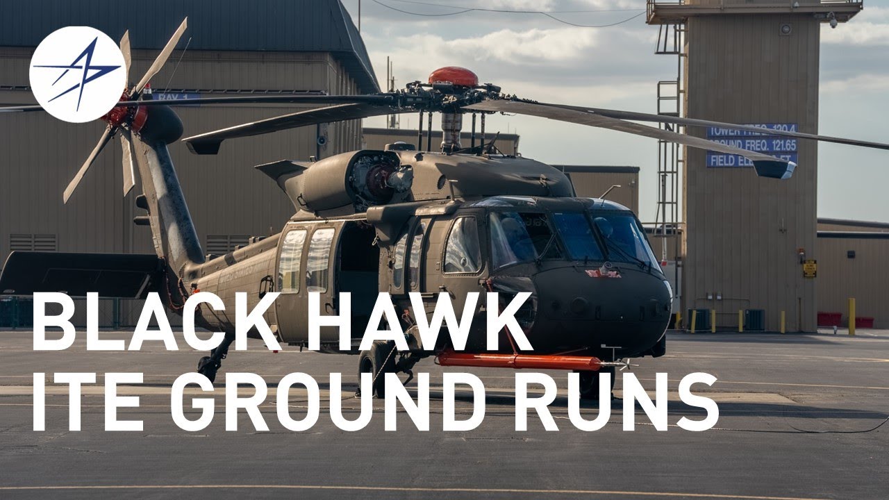 Army Black Hawk Running Brand-New Engines Goes Through First Ground ...