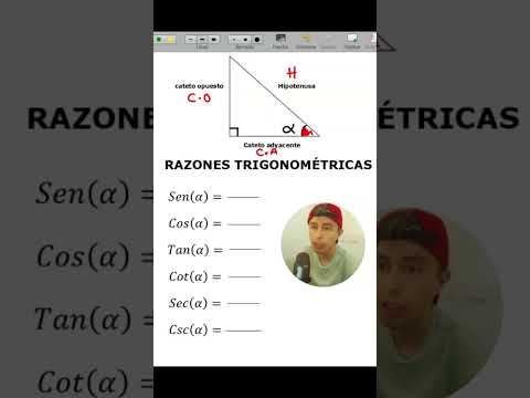 TRUCO que debes SABER de RAZONES TRIGONOMÉTRICAS #shortsviral #matematicas
