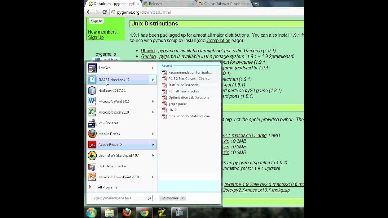 Installing and Starting Python Document with IDLE (python GUI)