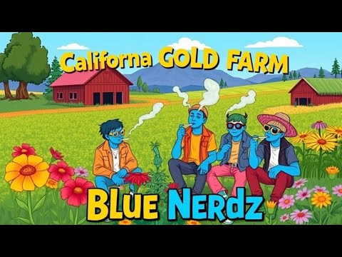California Gold Farm Blue Nerds THCA flower Review !