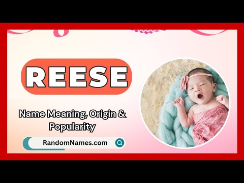 Reese - Baby Girl Name Meaning, Origin & Popularity - RandomNames.com