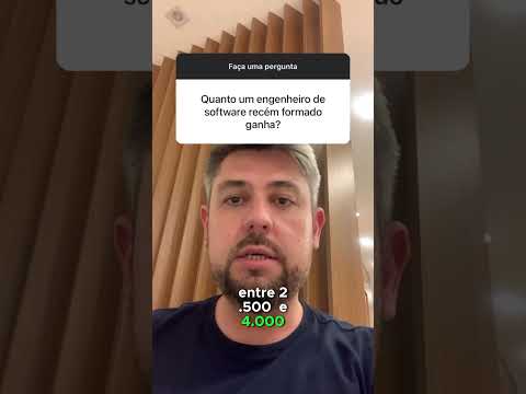Quanto um engenheiro de software recém formado ganha?#engenhariadesoftware #programador