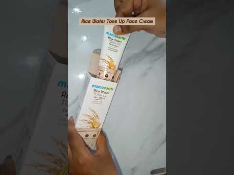 Mamaearth rice water toner & face cream | Korean skin secret #skincare