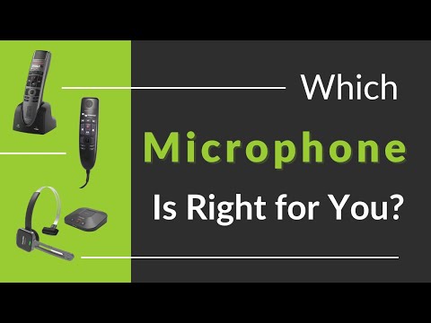Which Microphone Is Right for You? Complement Your Dragon Medical One