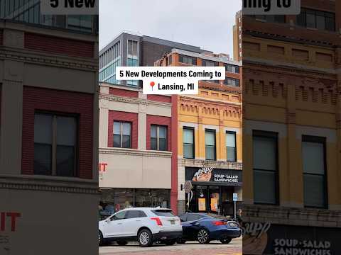 Coming soon to Lansing, MI! 5 upcoming developments to look forward to 😍