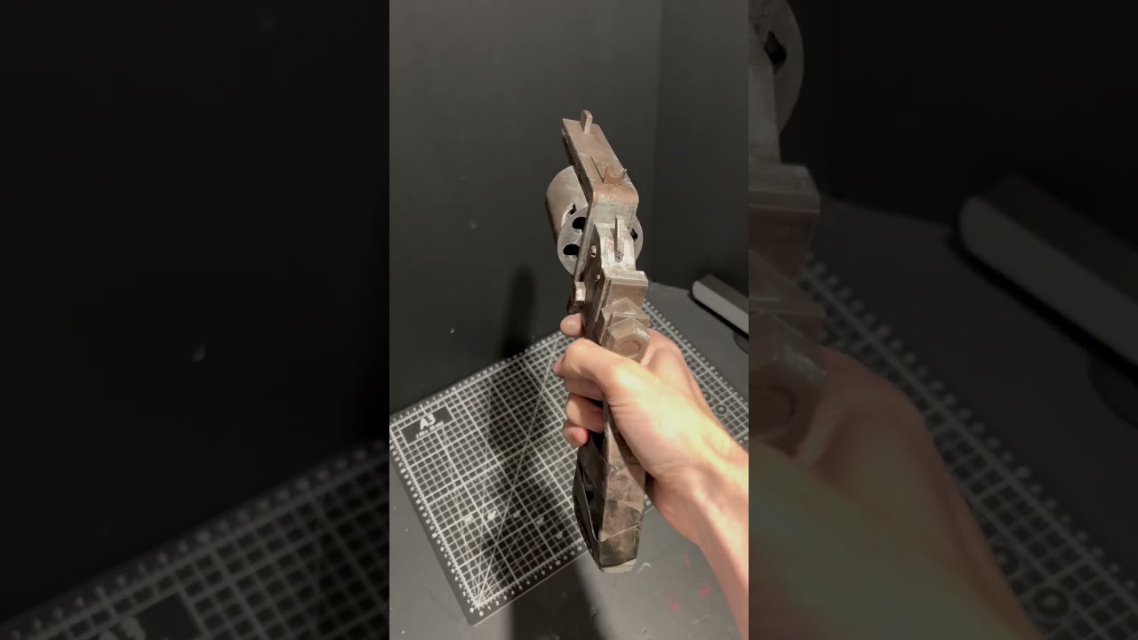 Fallout 4 pipe revolver | fully 3d printed #3dprinting #fallout4