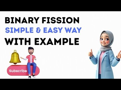 Simple Definition Of Binary Fission l What is Binary Fission with Example #biology #binaryfission