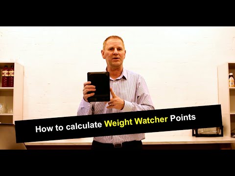 Weight Watcher Calculator Instructions