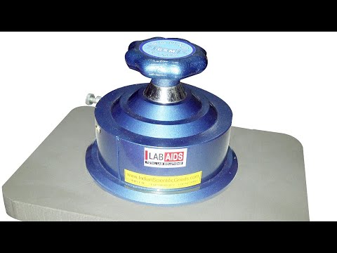 GSM Round Cutter for cutting round samples of paper, textiles, film etc. to determine their GSM.