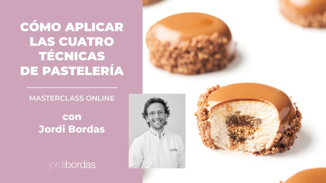 Cómo aplicar las cuatro técnicas de pastelería