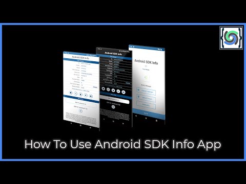 How to use Android SDK Info App