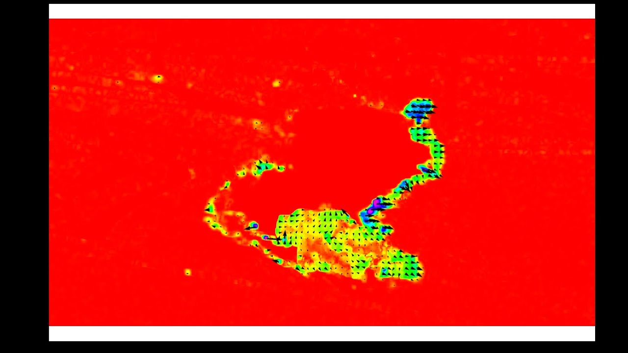 Optical Flow estimation for Video, Python Code