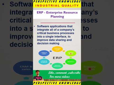 what is ERP in Tamil | enterprise resource planning in Tamil | quality terms in Tamil | QA vs QC #qc