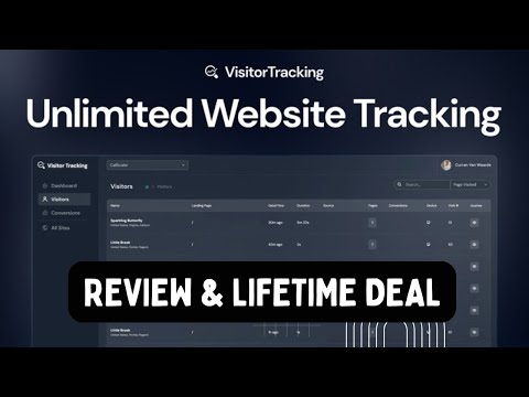 Visitor Tracking Review & Lifetime Deal | Unlimited Website Tracking & Analytics Tool