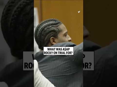 What was A$AP Rocky on trial for?