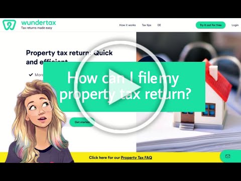 How to file my property-tax return