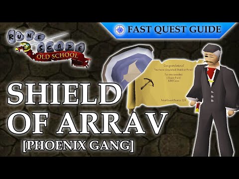 Shield Of Arrav Quest – Phoenix Gang | OSRS Quality Quick Guide [2024]