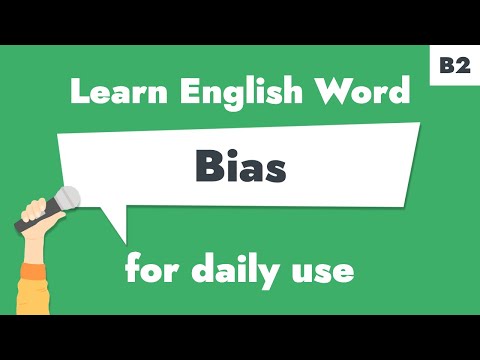 Learn "Bias" – Must-Know Vocabulary for B2 Beginners! | Noun Explained