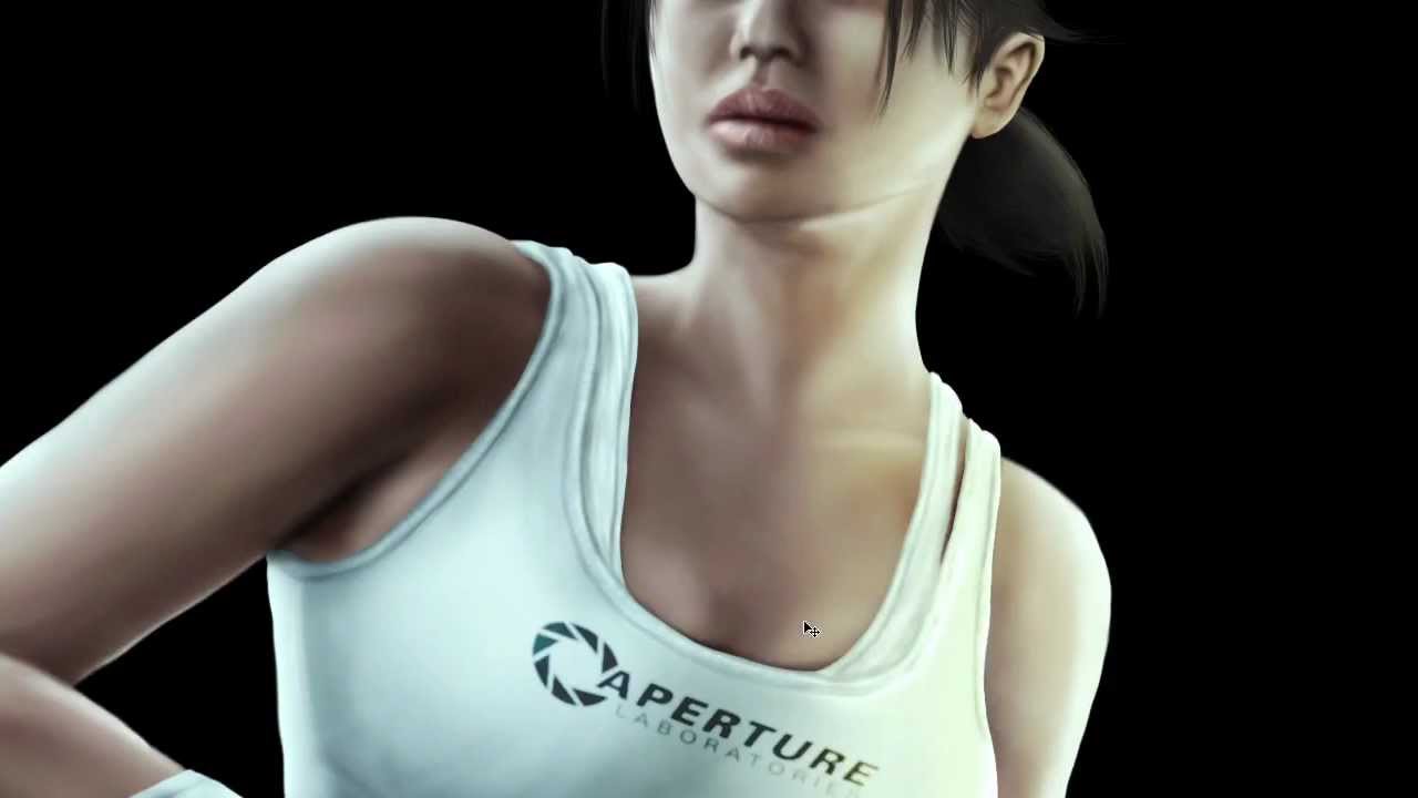 CHELL - PORTAL 2 - SPEEDPAINTING
