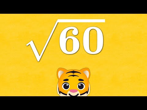 Square Root 60