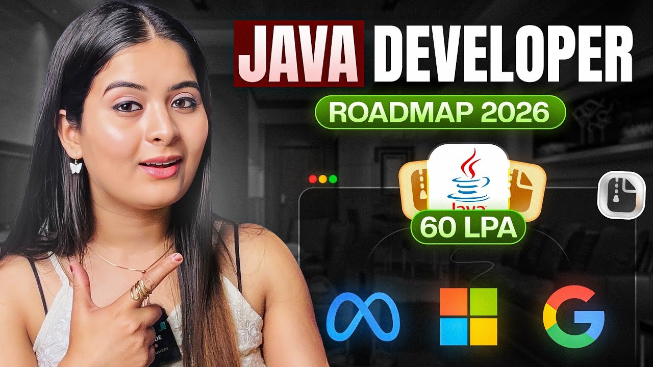 Java Developer in 2026 | Java Developer Complete Roadmap | Internship & Job Hunting Strategy