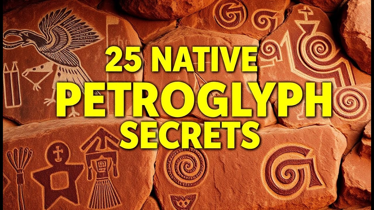 Did Native Americans Leave SECRET CODES in These 25 Petroglyphs?
