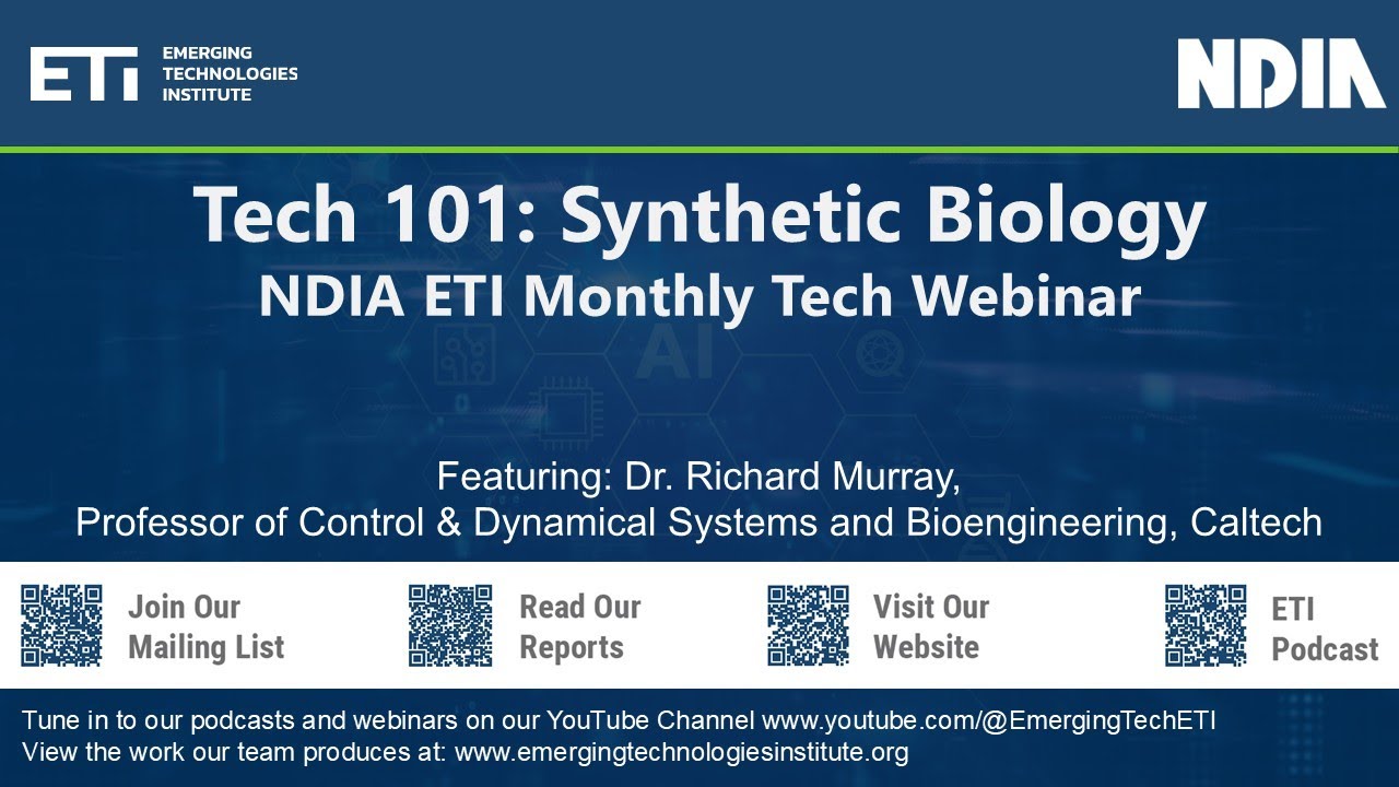 Tech 101: Synthetic Biology