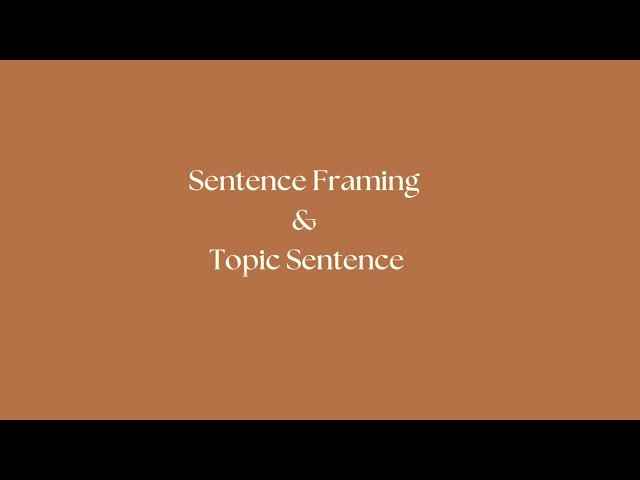 Mastering Sentence Framing: Techniques for Effective Writing | Galaxy.ai