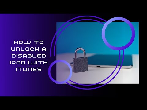 How to Unlock a Disabled iPad with iTunes