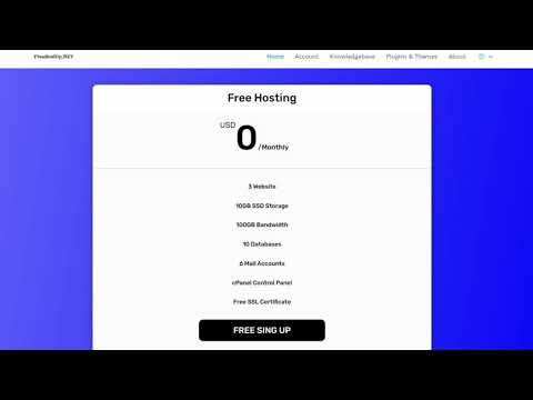 Best Free Web Hosting 2022 with cPanel, PHP & MySQL