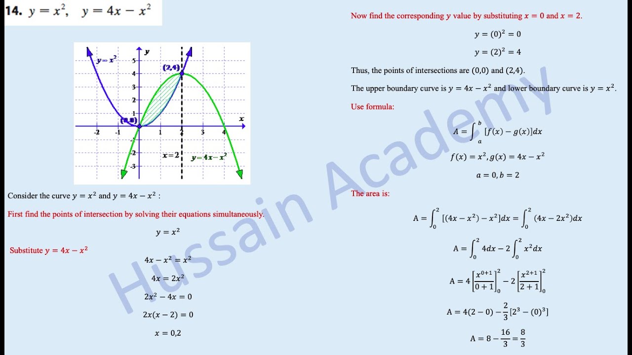 Calculus (Stewart). Chapter 6.1. Full Solution
