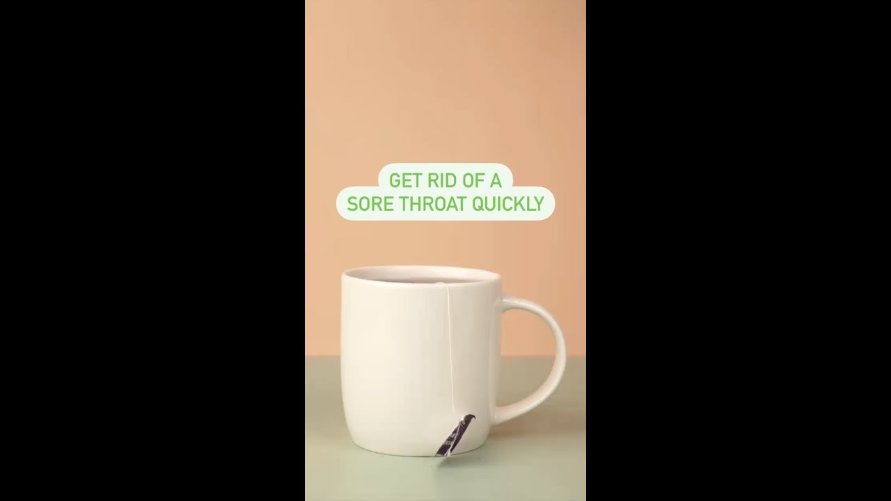 How to Get Rid of a Sore Throat Quickly #short