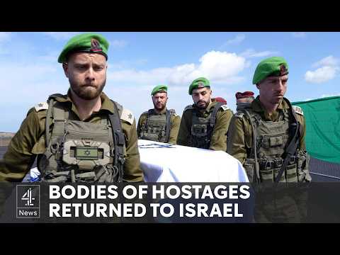 Hamas releases bodies of four Israeli hostages