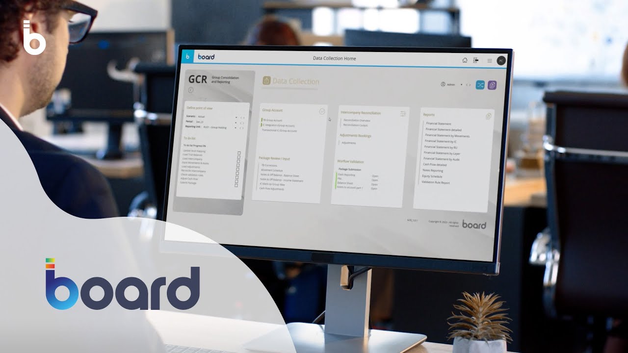 Group Consolidation and Reporting with Board